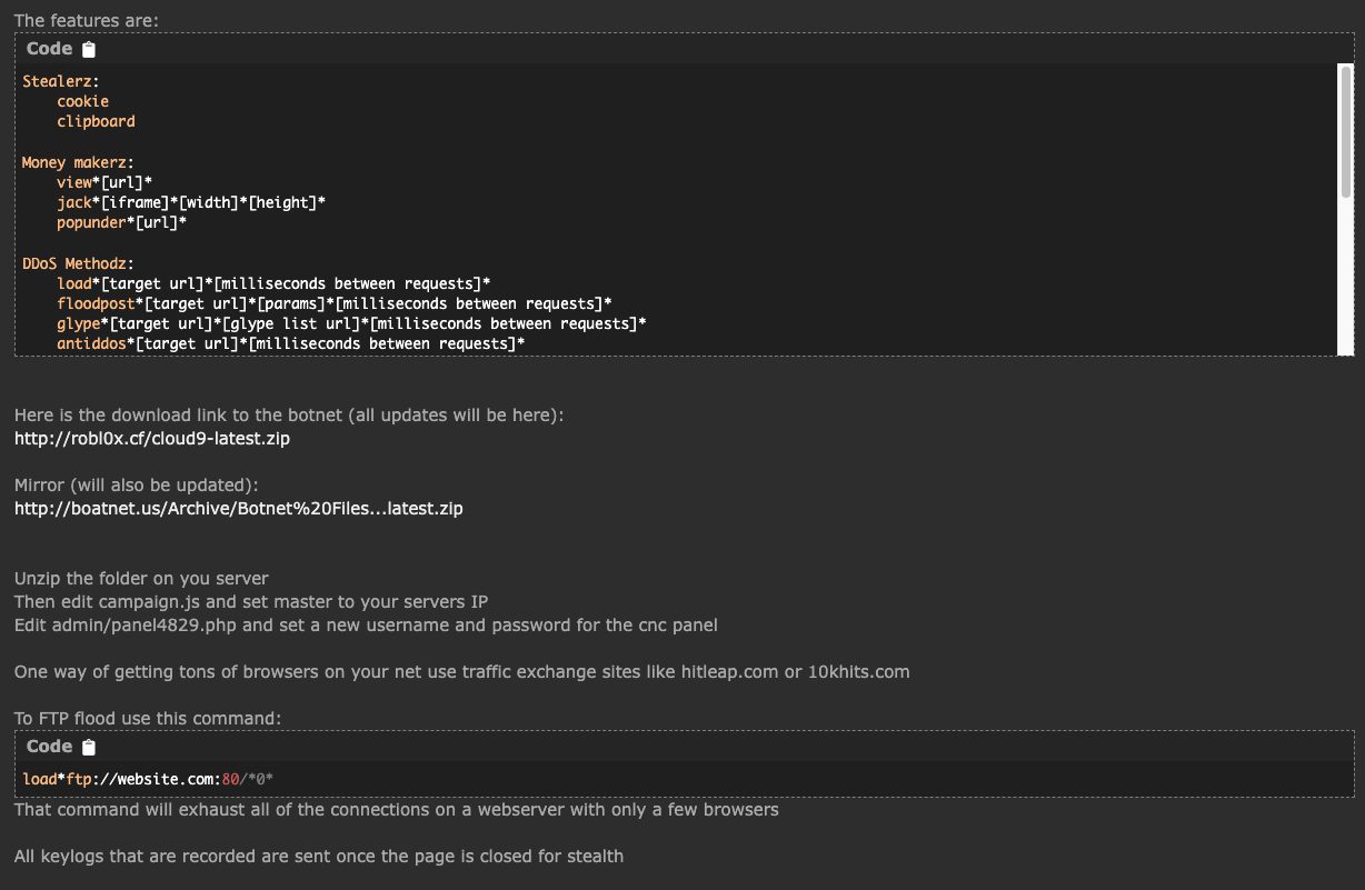 The Case of Cloud9 Chrome Botnet - Zimperium